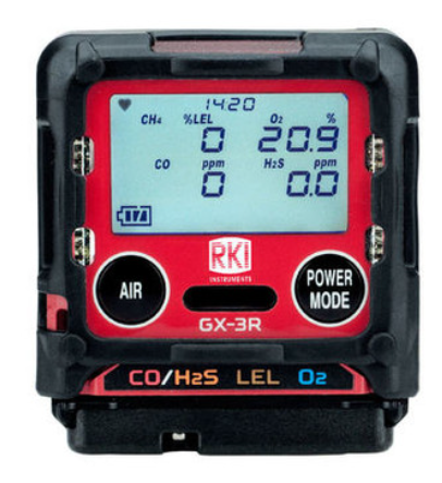 RKI Instruments GX-3R 4 Gas Confined Space Monitor 72-RA-C No Tax ...