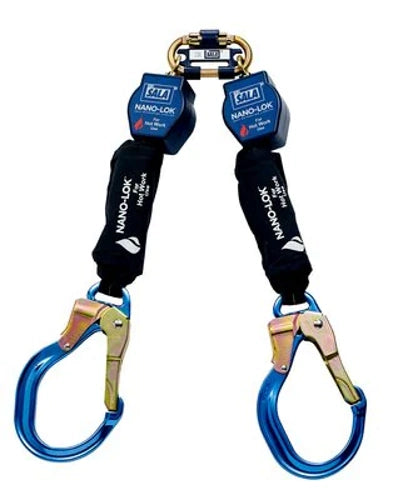 3M 3101505 Nano-Lok 2-Leg Quick Connect Self Retracting Lifeline — Life ...