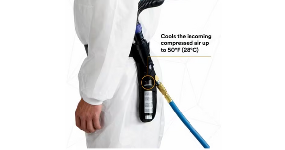 3M V-100 | 37018 Supplied Air Respirator Vortex Cooling Assembly – Life ...