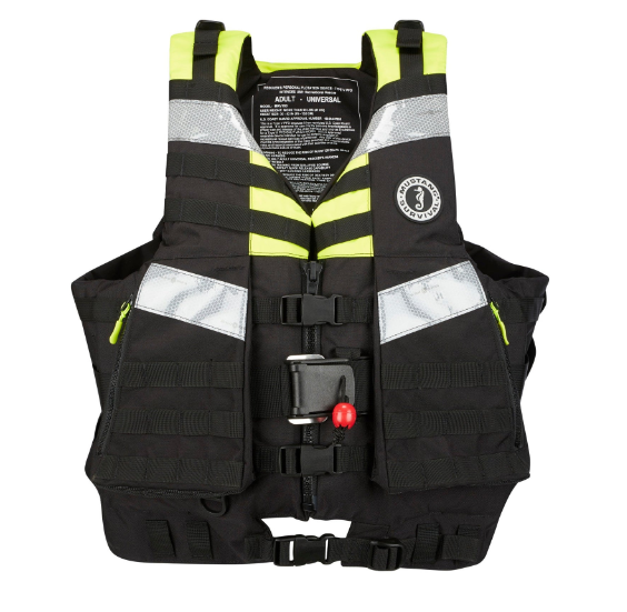MUSTANG MRV150 02 UNIVERSAL SWIFT WATER RESCUE VEST Stock No Sales Tax